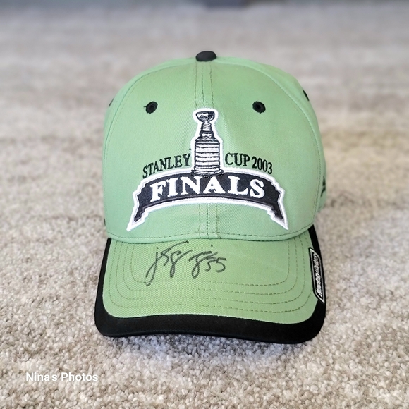 New Era | Accessories | 203 Autographed Hat Jean Sebastien Giguere Mvp ...